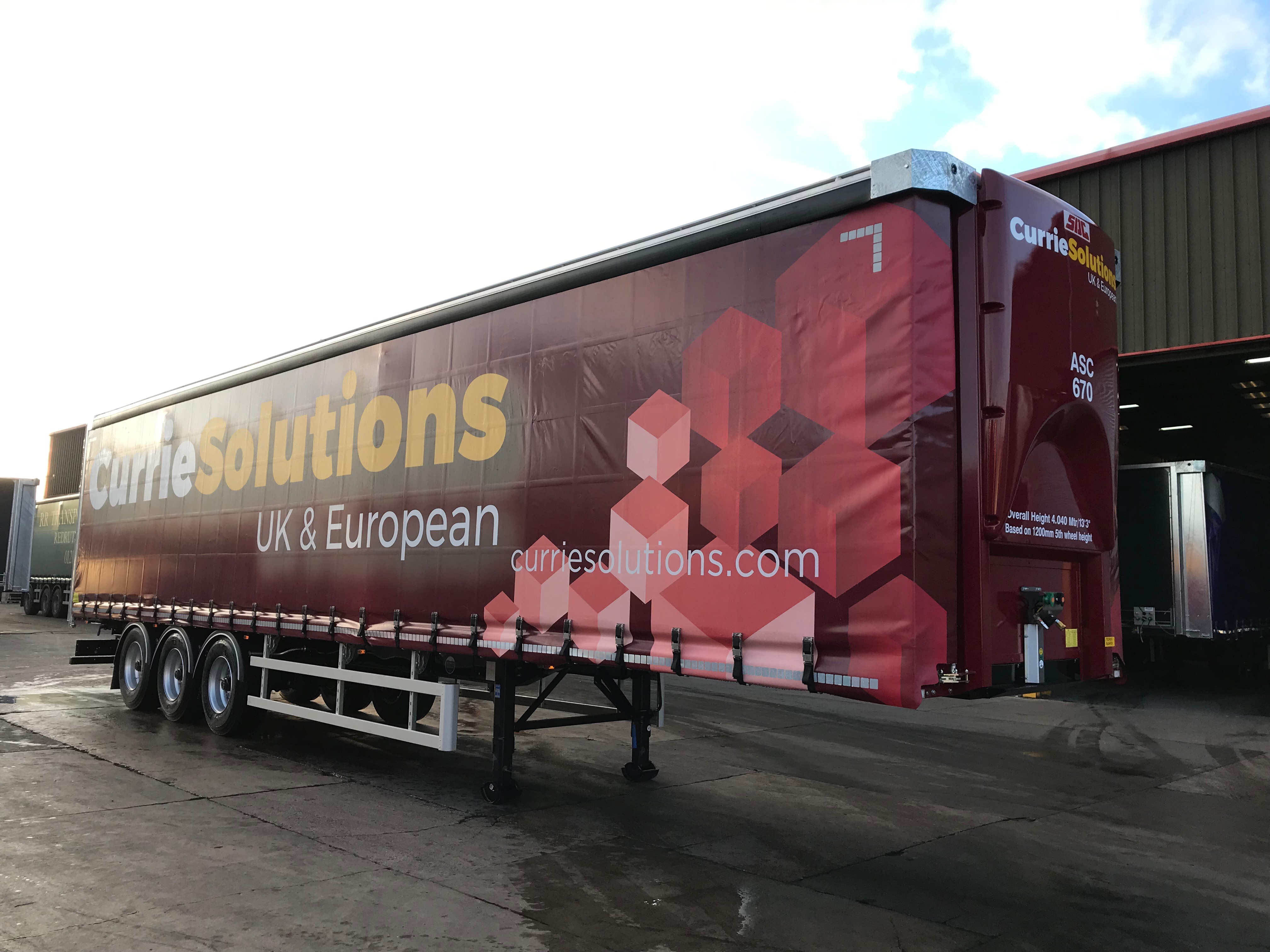 European taut liner - Currie Solutions