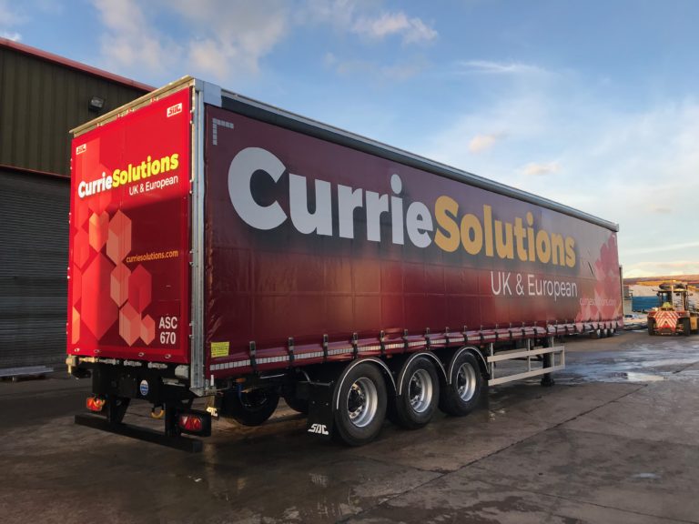 European trailer - Currie Solutions